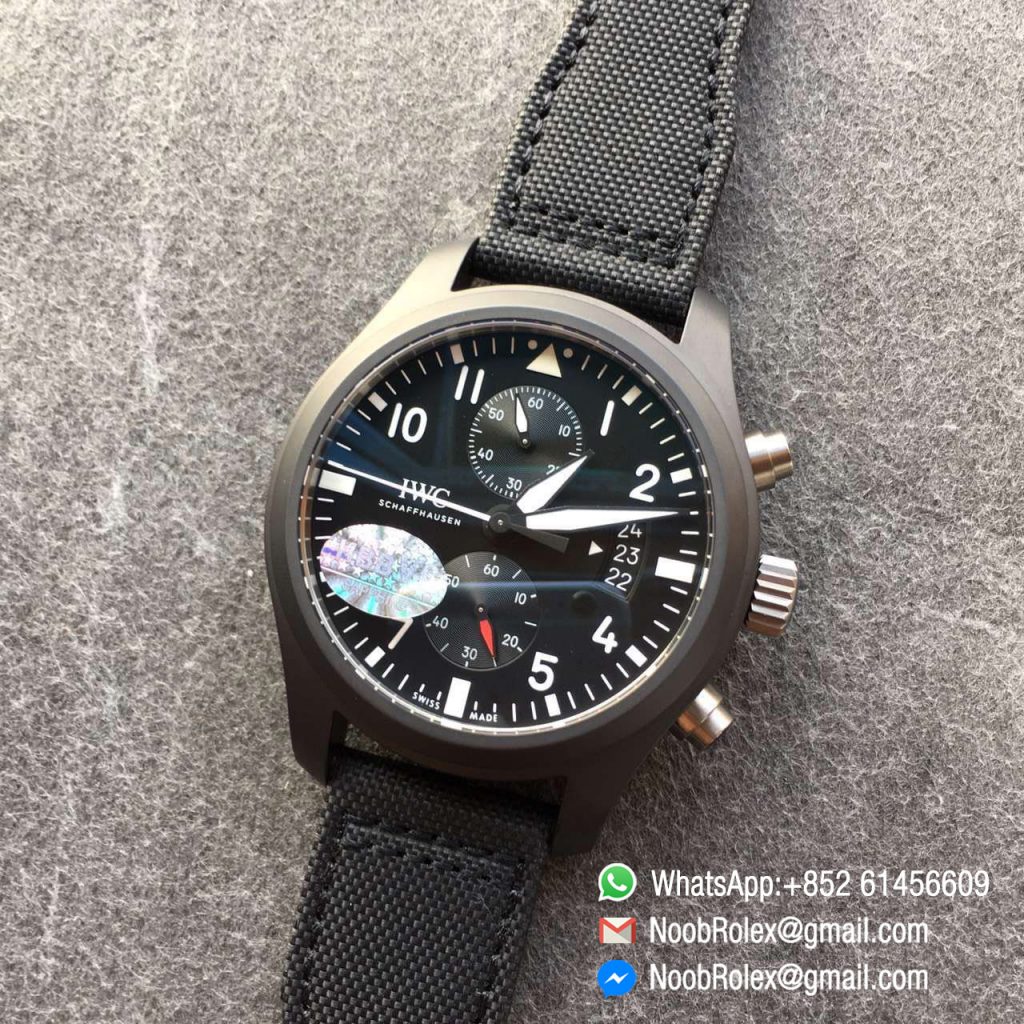 Pilot’s Watch TOP GUN MIRAMAR IW388007 US NAVY FIGHTER WEAPONS SCHOOL ...