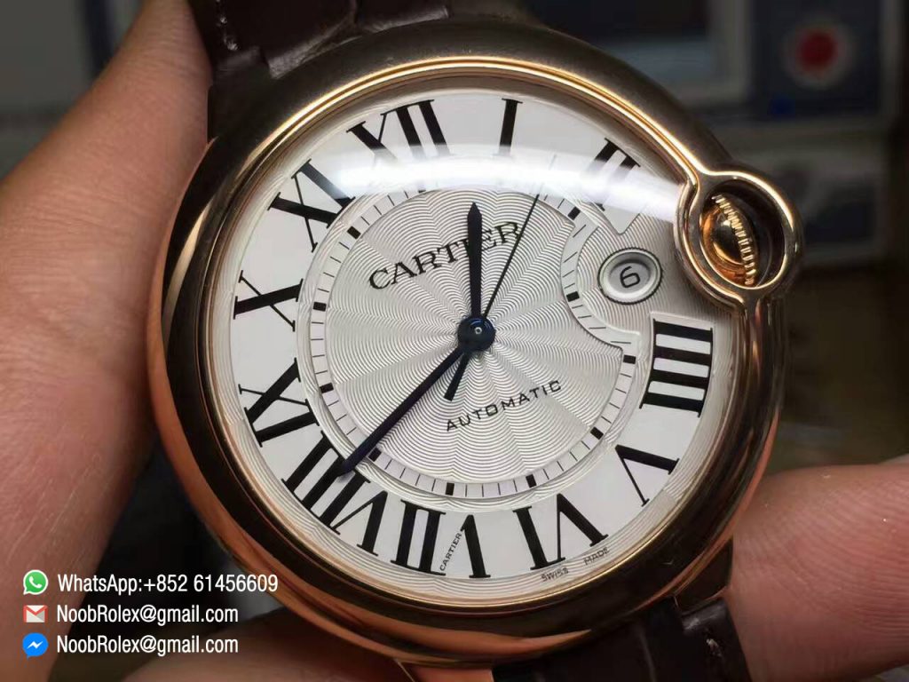 Ballon Bleu DE Watch WGBB0017 42mm Pink Gold Case Sapphire 1:1 Best ...