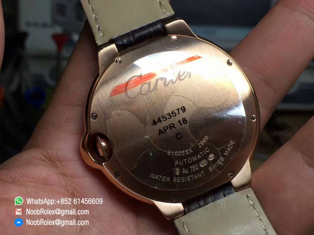 Ballon Bleu DE Watch WGBB0017 42mm Pink Gold Case Sapphire 1:1 Best ...