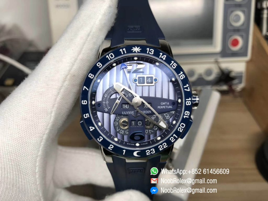 Executive El Toro 322-00-3/BQ Stainless Steel Case All Working GMT ...