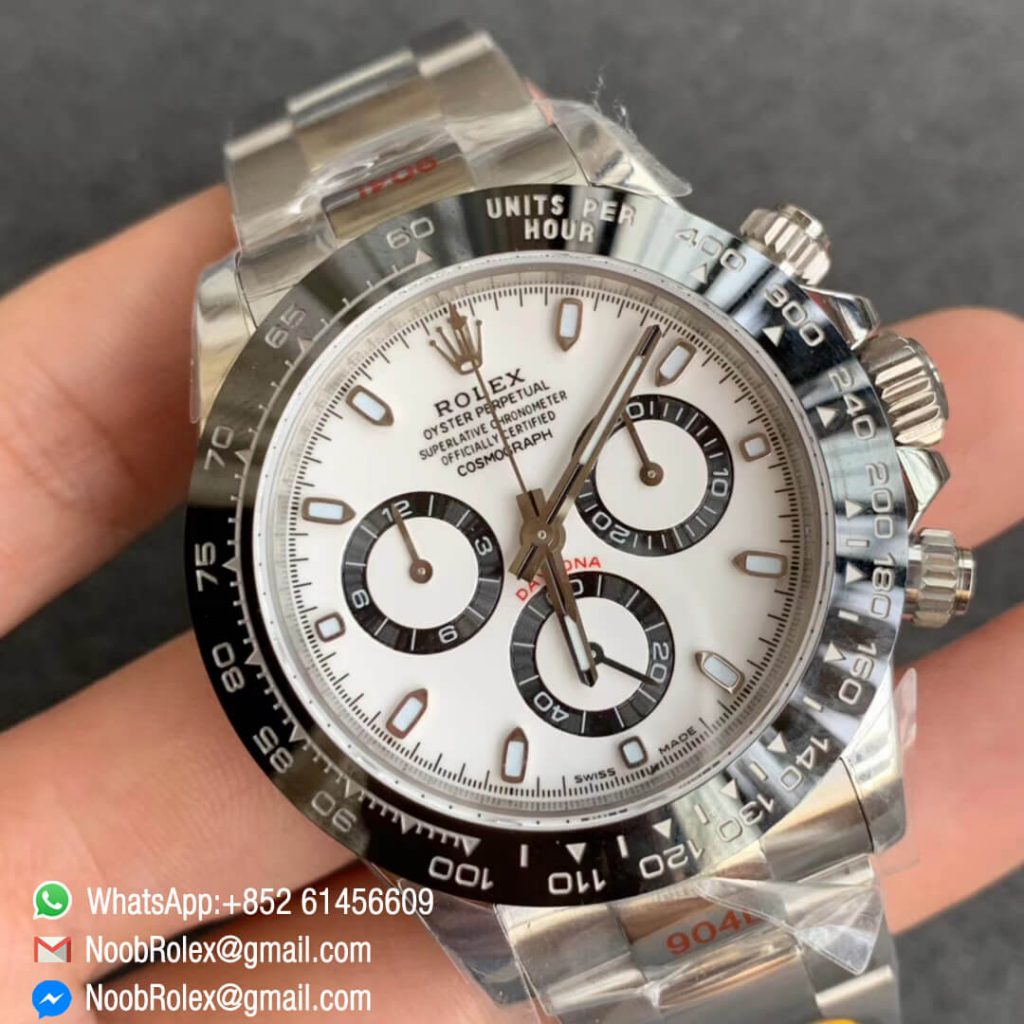 Noob Factory V3 Panda Daytona 116500 in 904L Steel Thickness Same as ...