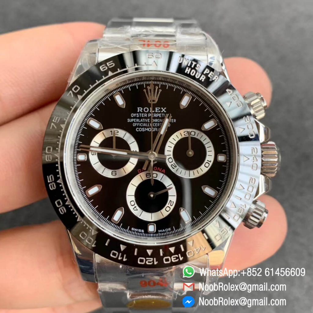 Noob Factory V3 Panda Daytona 116500 in 904L Steel Thickness Same as ...