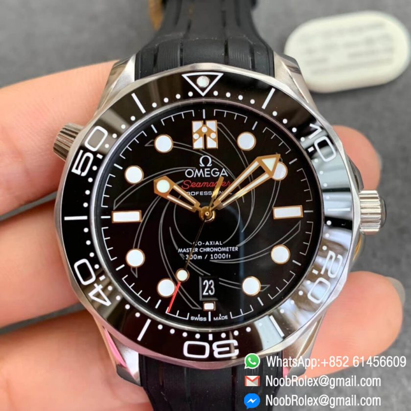 Noob Watch – Omega Seamaster Diver 300M 007 James Bond Steel Case VSF ...