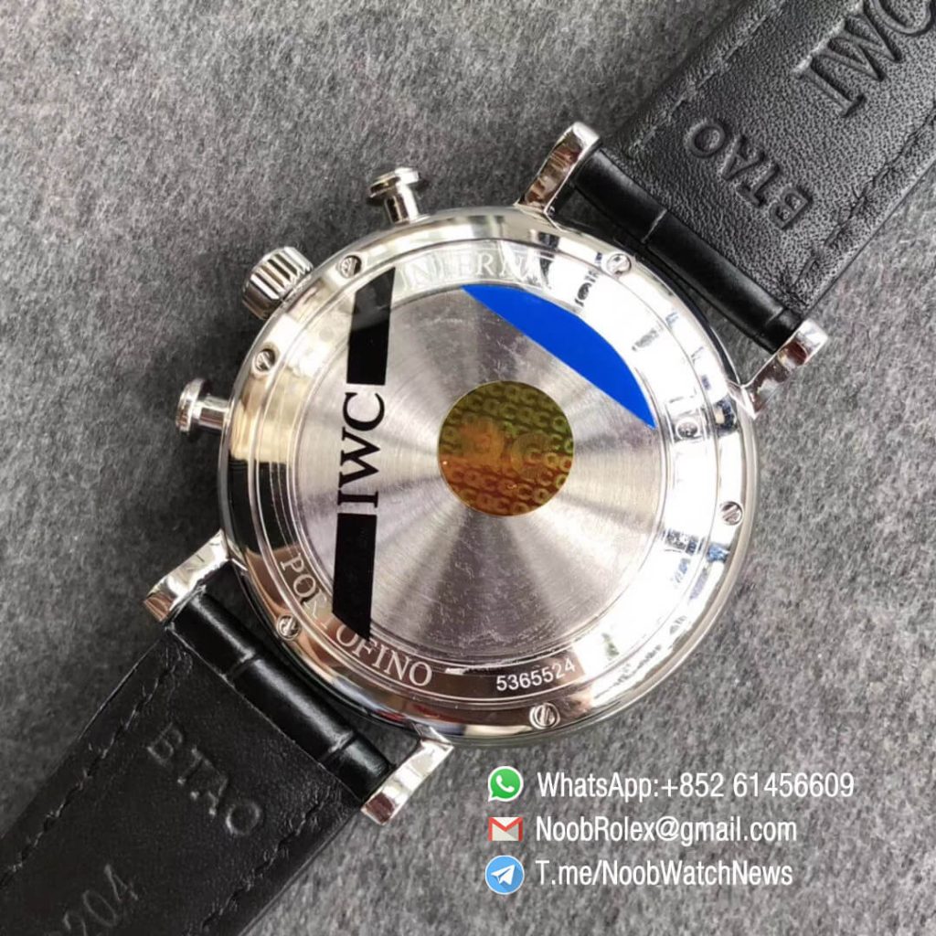 ZF 1:1 Portofino Collection IW3910-31 Chronograph Steel 42mm Silver ...