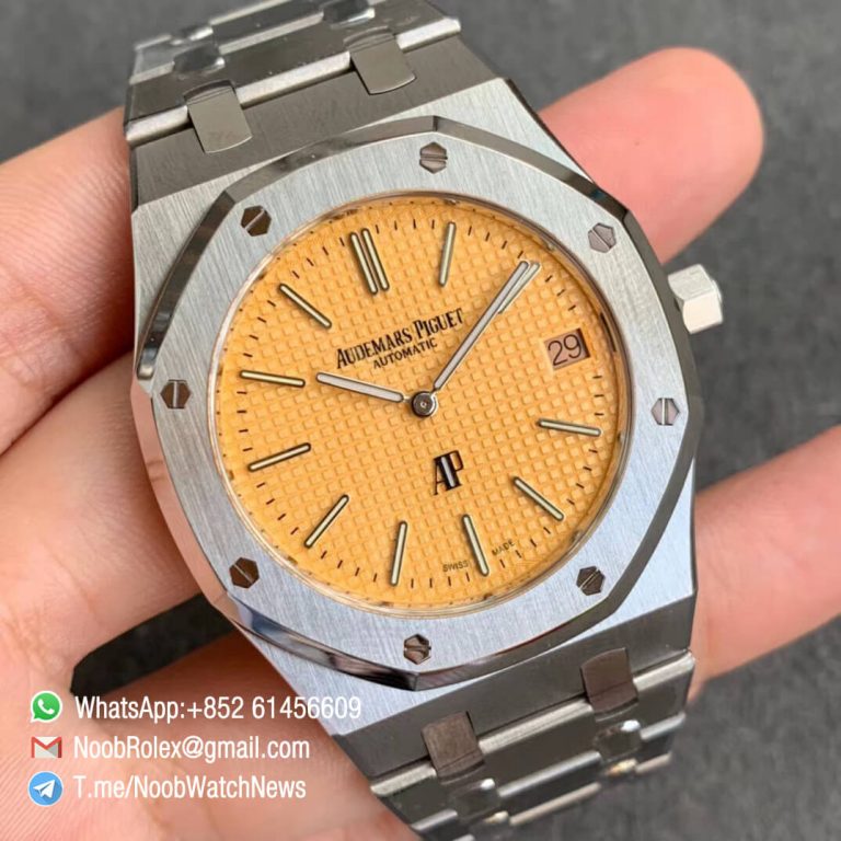 XF Top Replica AP Royal Oak 15202BC Ultra Thin Watch 39mm Steel Case ...
