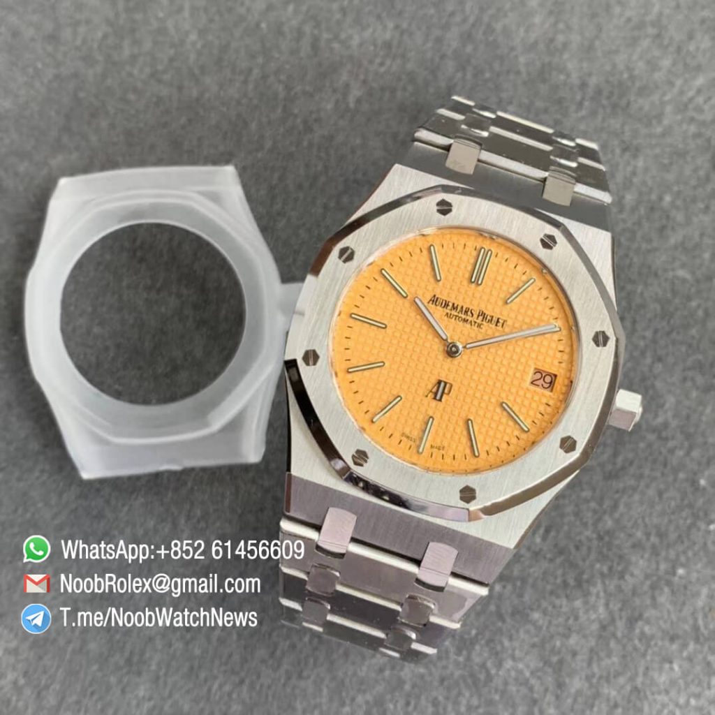 XF Top Replica AP Royal Oak 15202BC Ultra Thin Watch 39mm Steel Case ...