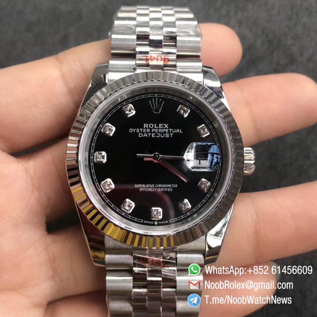 Noob Watches Rolex DateJust 126234 36mm 904L Steel Jubilee Bracelet ...
